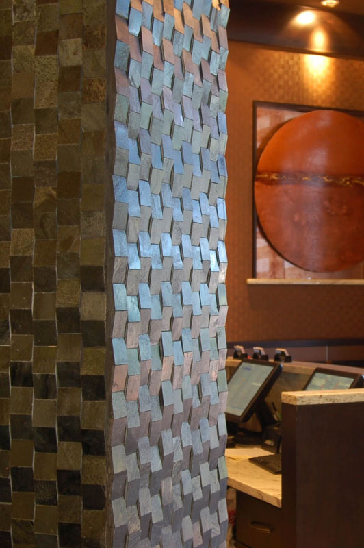 Wave Tile | Stone Mosaic Tiles for Walls